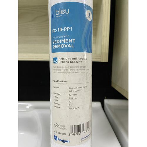 Jual PENGUIN PINGUIN CARTRDIGE 10 INCH PP CTO GAC RESIN REFILL FILTER ...