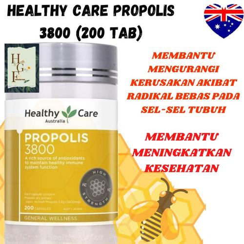 Jual Healthy Care Propolis 3800mg 200 Capsules - Kota Tangerang - Health Gallery Store | Tokopedia
