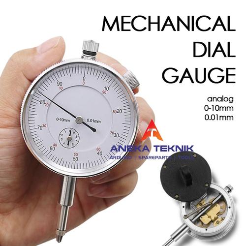 Jual Mechanical Dial Indicator / Dial Gauge Tester Alat Ukur Kerataan ...