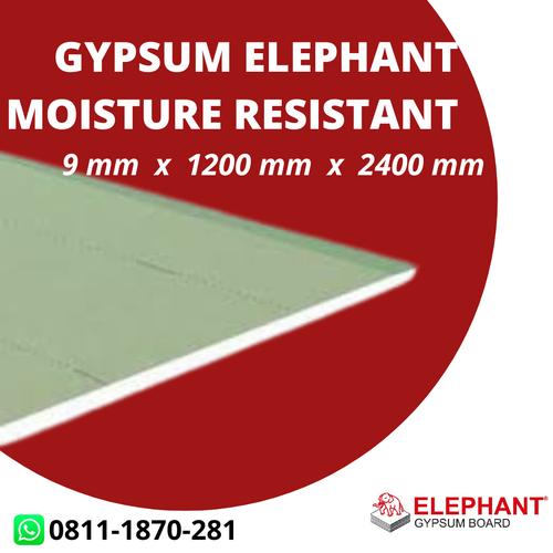 Jual Papan Gypsum Elephant Moisture Resistant 9mm - Jakarta Selatan ...