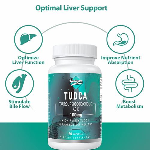 Jual Genogna TUDCA 1100mg-Liver Support Supplement for Detox Cleanse ...