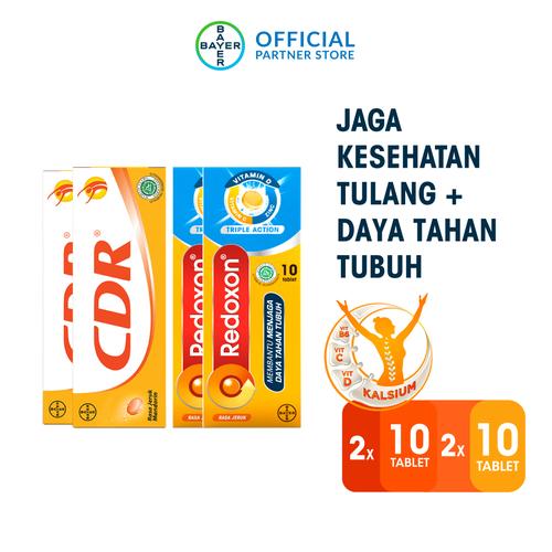 Promo CDR 10 x 2 Tablet & Redoxon 10 x 2 Tablet - Kota Tangerang ...
