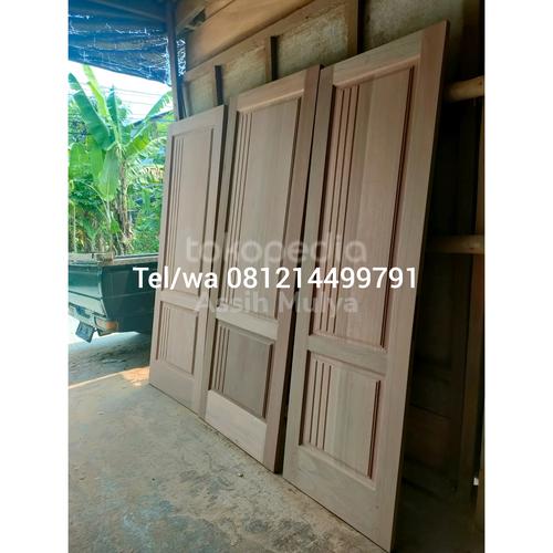 Jual kusen dan pintu Meranti batu oven - Kab. Bekasi - Assih Mulya ...