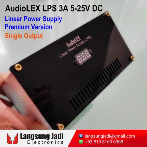 Jual AudioLEX LPS 3A Linear Power Supply 5V 6V 8V 9V 12V 15V 19V 22V ...