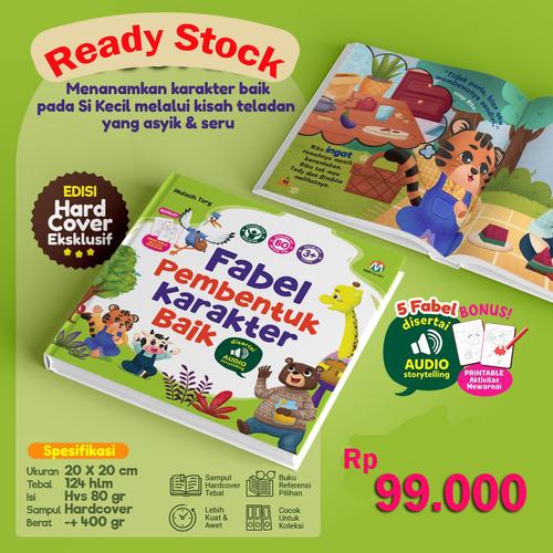 Promo Buku Cerita Anak : Fabel (Cerita Hewan) Pembentuk Karakter Baik ...