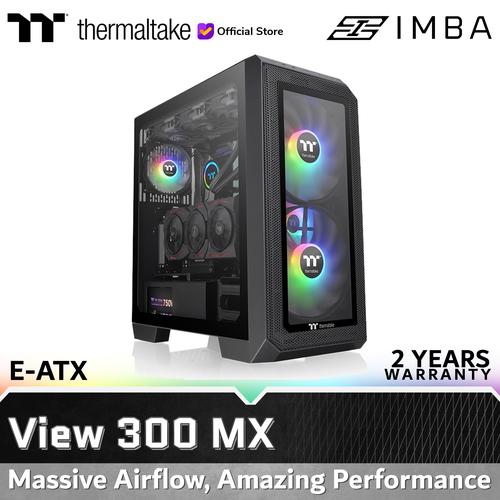 Promo Thermaltake View 300 MX Mid Tower [E-ATX, Chassis] - Hitam Cicil ...