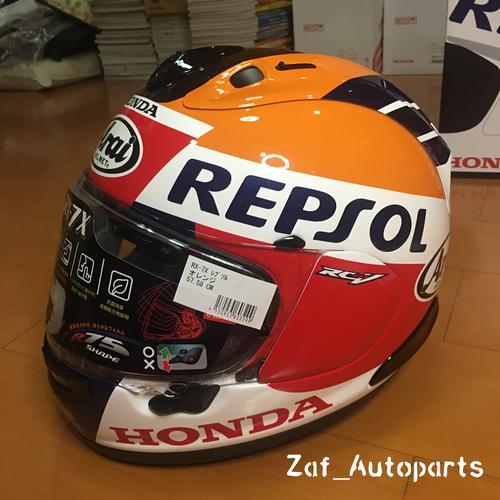 Jual Helm Arai RX7 Honda Repsol limited edition size M - Jakarta Pusat ...