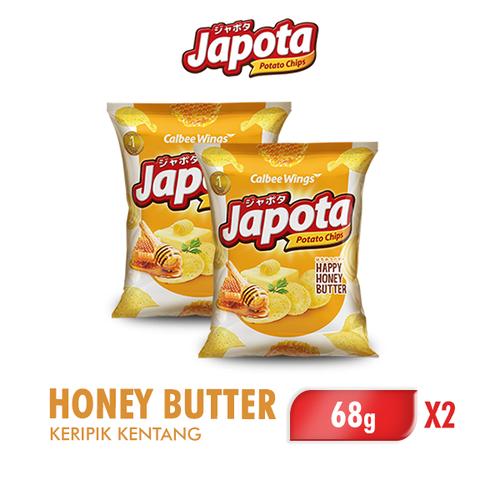 Jual Japota Keripik Kentang Honey Butter 68 gr x 2 pcs - - Wings ...