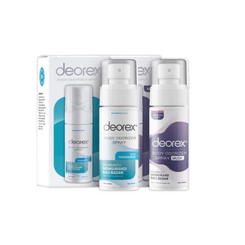 Promo Deorex Body Odorizer Spray Deodorant Spray Deodoran Deorex Musk ...