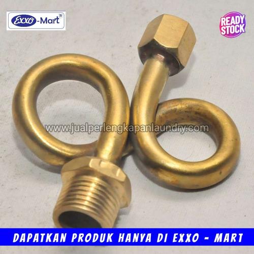 Jual Tiang / Siphon Manometer Bentuk Angka 8 Setrika Uap Boiler - Kab ...