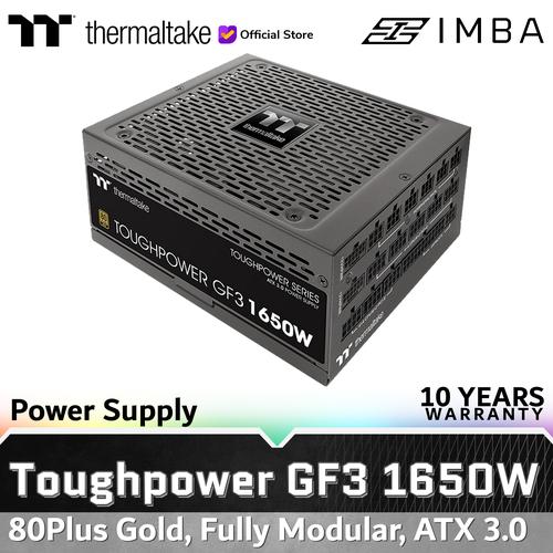 Promo Thermaltake Toughpower GF3 1650W 80+ Gold Fully Modular ATX 3.0 ...