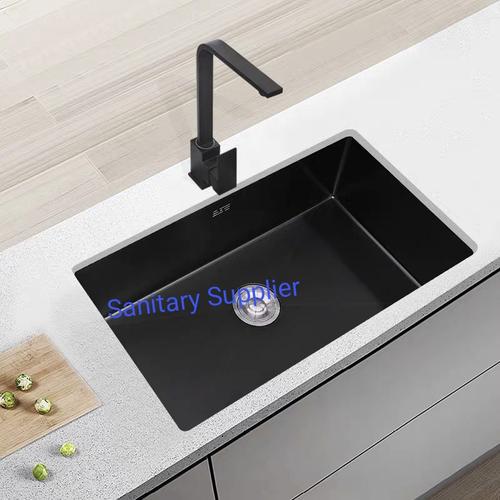 Jual KITCHEN SINK 6045 BLACK UNDERMOUNT JKM LENGKAP KRAN DINDING ...