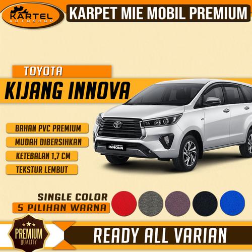 Jual Karpet Mie Mobil Kijang Innova Reborn/Venturer/Grand Innova - Abu ...