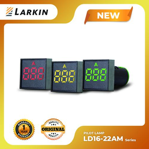Jual Pilot Lamp LED with Ampere Meter Larkin LD16 - 22AM - Merah ...