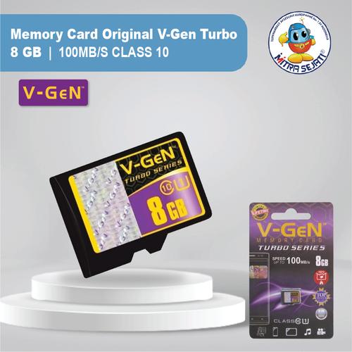 Jual Memory Card V-Gen Turbo 8GB/16GB/32GB/64GB/128GB Memory V-Gen ...
