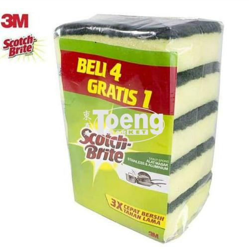 Jual SABUT SPON ECO PACK ID-30P5 3M SCOTCH BRITE - Kota Surabaya ...