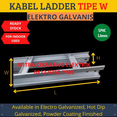 Jual Kabel Ladder W 200X100X3000mm SPHC 1,6mm Elektro Galvanis - Kota ...