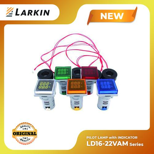 Jual Larkin LD16 - 22VAM Pilot Lamp LED with Ampere & Voltage Meter - Kuning, Shiji - Jakarta ...