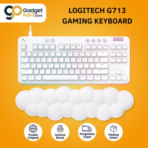 Promo Logitech G713 Keyboard Gaming Mechanical TKL RGB Lighting - Putih ...