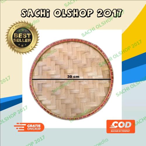 Jual Tampah bambu 30 cm/nampan bambu 30 cm - Kota Bandung - Sachi ...