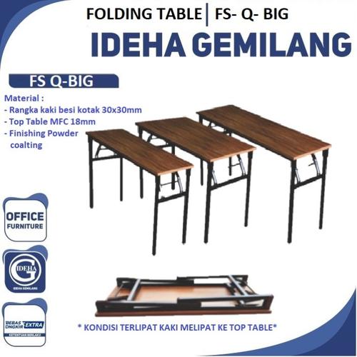 Jual Meja Lipat Simple minimalis dengan berbagai ukuran warna Maple ...