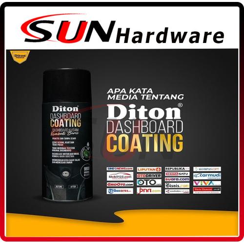 Jual Cat Semprot DITON PREMIUM DASHBOARD COATING ORIGINAL BLACK 9800 - BLACK 9800 - Kab. Bekasi ...