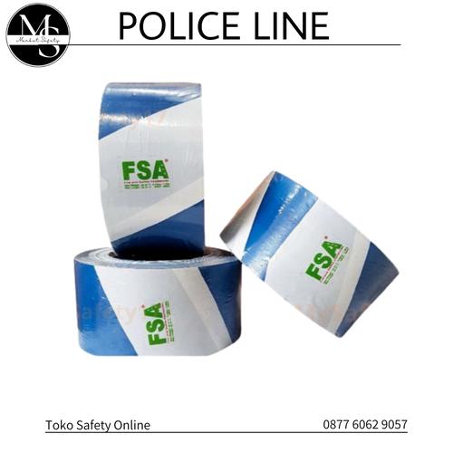 Jual Police Line Hitam kuning 3" X 300 Meter / Barikade 3" X 300M ...
