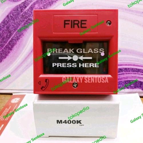 Jual Break Glass SYSTEM SENSOR, Manual Call Point tipe M400K - Jakarta ...