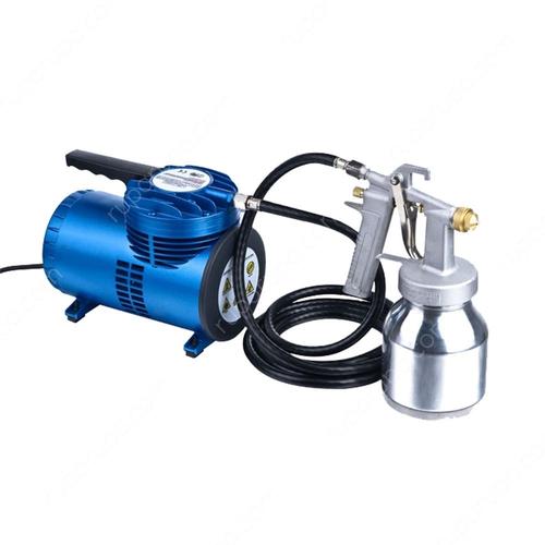 Jual Mini Air Compresor 1/4HP Set Spray gun Kompresor paket komplit ...