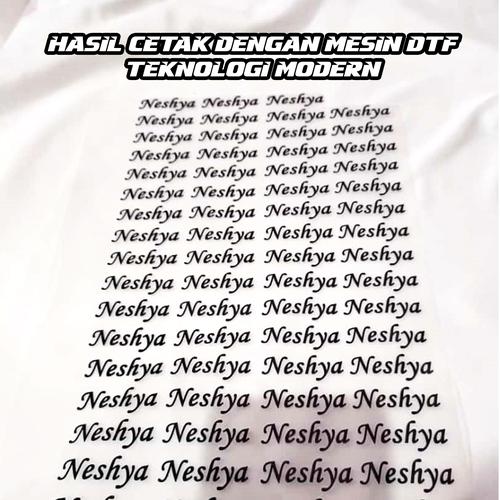 Jual Stiker Kain Nama custom/Label Nama Anak/Sablon Baju/Sablon Setrika ...