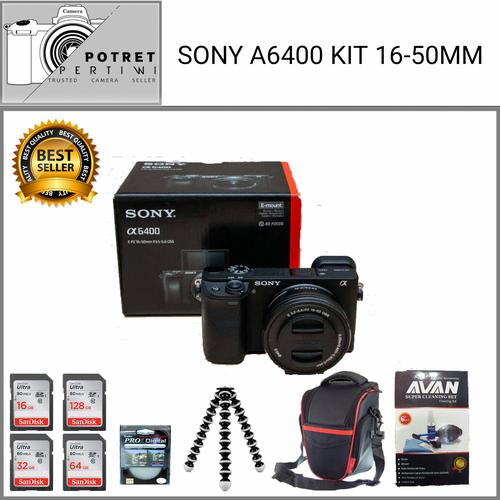 Jual SONY ALPHA A6400 KIT E 18-135MM / KAMERA SONY ALPHA A6400 KIT 16 ...