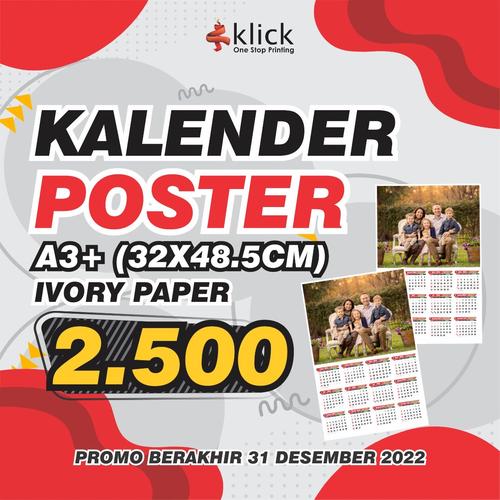 Jual Promo Cetak Kalender 2023 Dinding Custom - Kab. Sleman - Klick ...