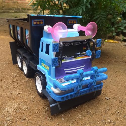 Jual Mainan truk modifikasi ttp02 edukasi anak kontruksi - Standar ...