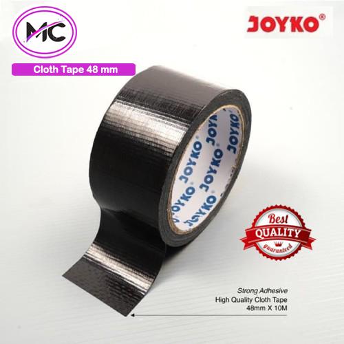 Jual Lakban Kain Hitam Joyko Cloth Tape 36mm 48mm Isolasi Jilid Tugas ...