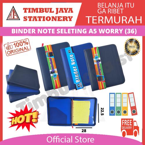 Jual Buku binder kuliah aesthetic A5 B5 resleting elegant eksklusif R ...