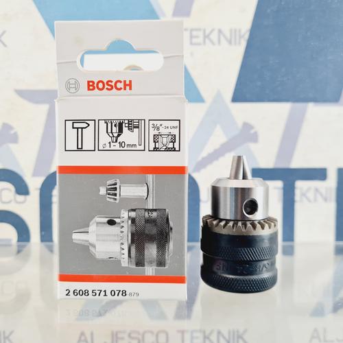 Jual BOSCH ORIGINAL KEPALA BOR 10MM 3/8 INCH-24UNF – KEYED CHUCK 1 ...