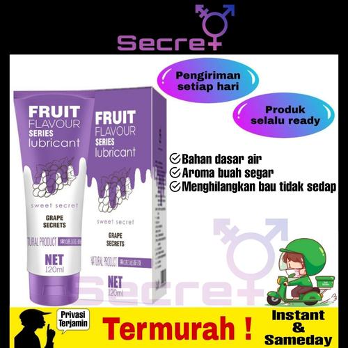 Promo SWEETS SECRET FRUIT FLAVOUR LUBRICANT | ORIGINAL IMPORT - 120ML ...