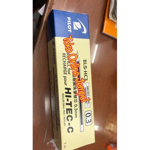 Jual Refill Pilot Hi Tech 0.3 isi pulpen Hi-Tec-C 0,3mm HitecH 03 ...