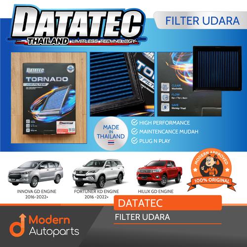 Jual DATATEC Filter Udara INNOVA REBORN / FORTUNER VRZ GD ENGINE - Kota ...