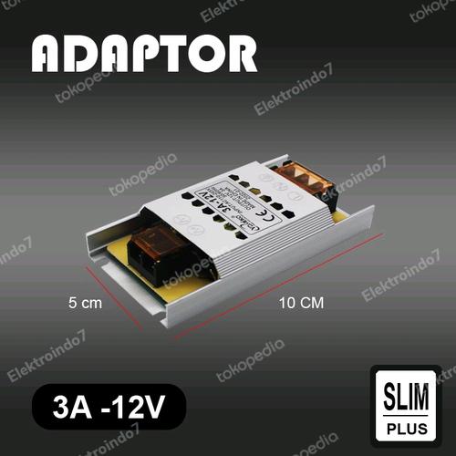 Jual mini power supply 12v 3a adaptor jaring counter sensor slim - Kota ...