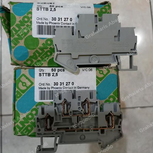 Jual STTB 2,5 phoenix contact 3031270 terminal blok tingkat - Jakarta ...