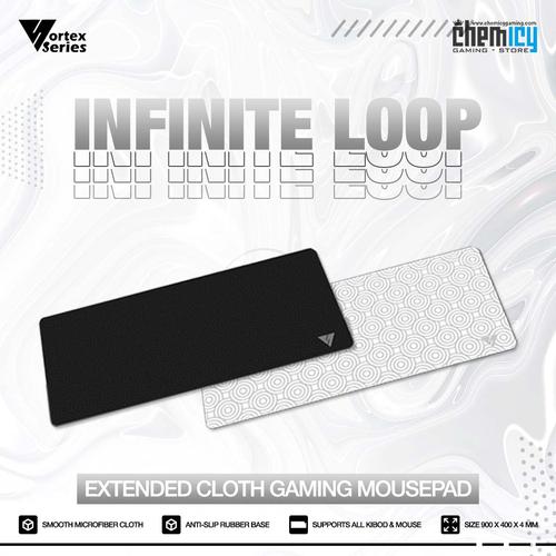 Jual Vortex Series infinite Loop Cloth Gaming Mousepad - Putih - Jakarta Pusat - Chemicy Gaming ...