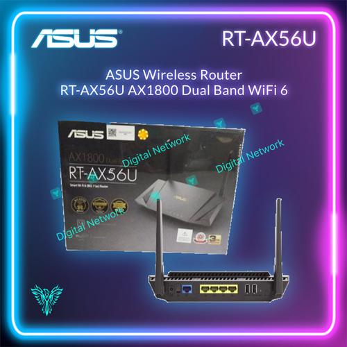 Jual Asus RT AX56U Wireless AX1800 Dualband WiFi6 Asus RT-AX56U AX1800 ...