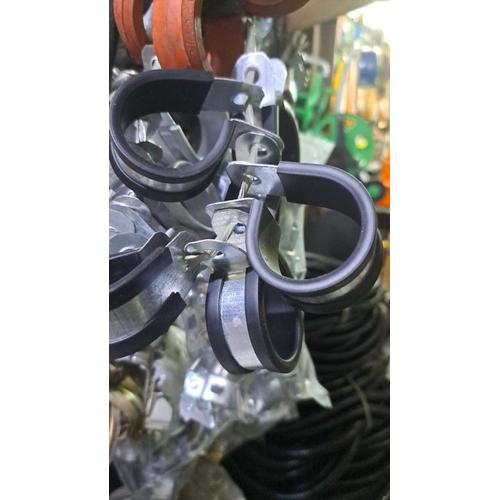 Jual Klem Besi Flexicon 70mm Clamp Omega Karet P Clip Conduit Rubber ...