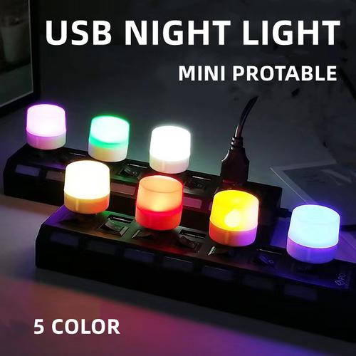 Jual Lampu LED USB Mini Portable Night Light Lampu Baca Tidur Emergency ...