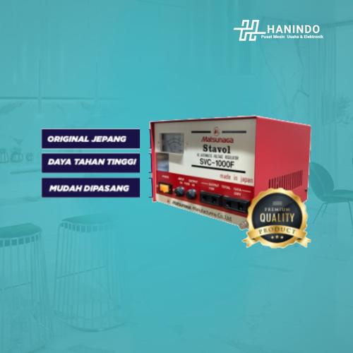 Jual Stabilizer 1000 Watt Stavol Matsunaga SVC-1000F Original Made in ...