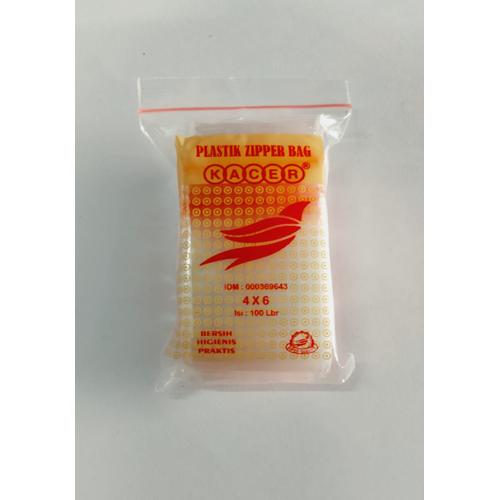 Jual Klip plastik LIPS ukuran 6x4cm/ 4x6cm bening/ transparant 100 ...