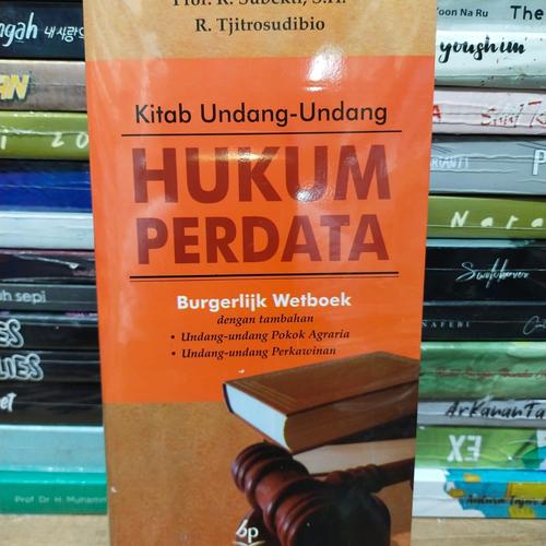 Jual Buku KITAB UNDANG-UNDANG HUKUM PERDATA Burgerlijk Wetboek BW ...