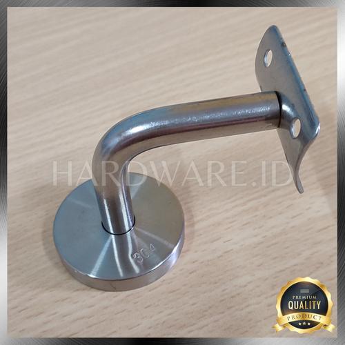 Jual Bracket Dinding Stainless Tiang Railing Tangga Minimalis SS304 ...