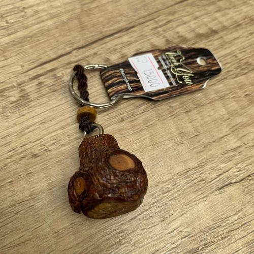 Jual Gantungan kunci keychain kayu craft hand made random 6 - Kab ...